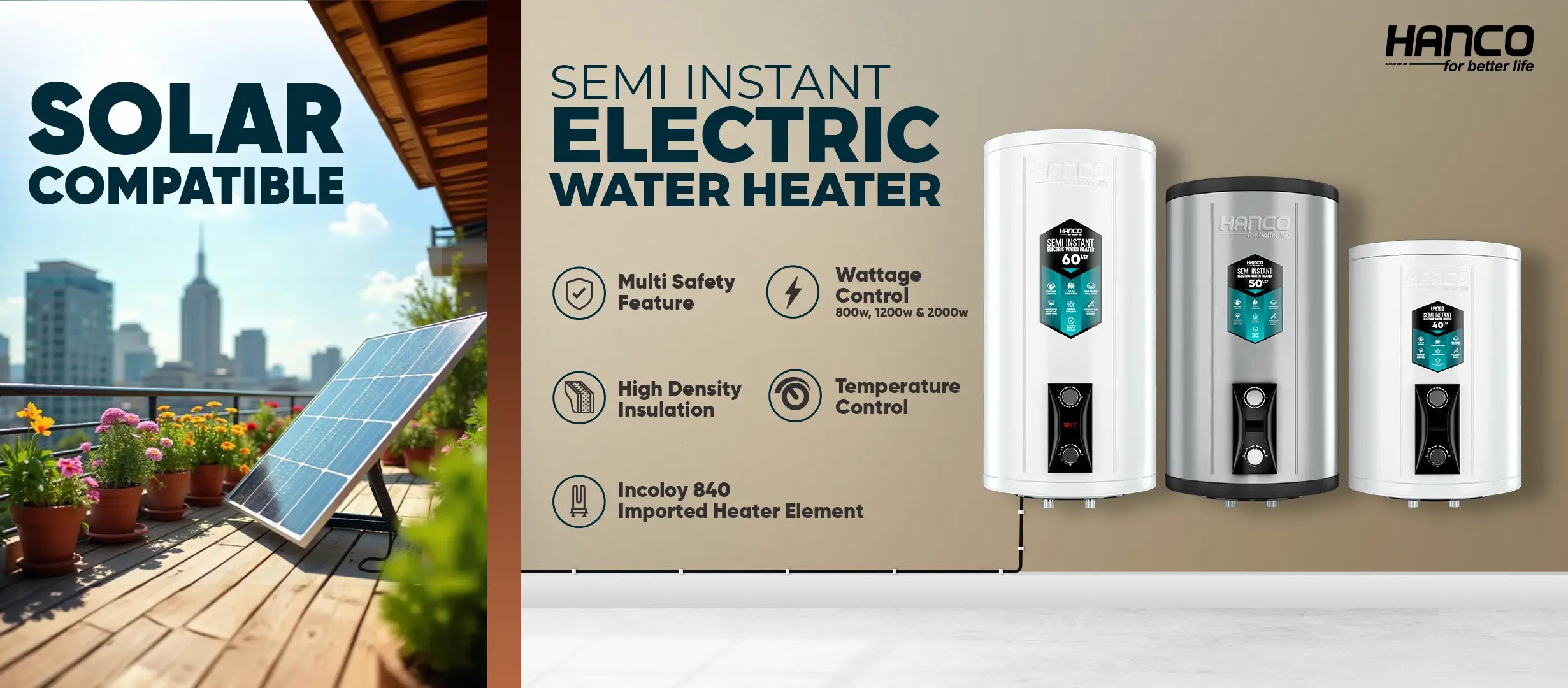 Why Hanco's Solar Compatible Electric Geysers are the Smartest Investm